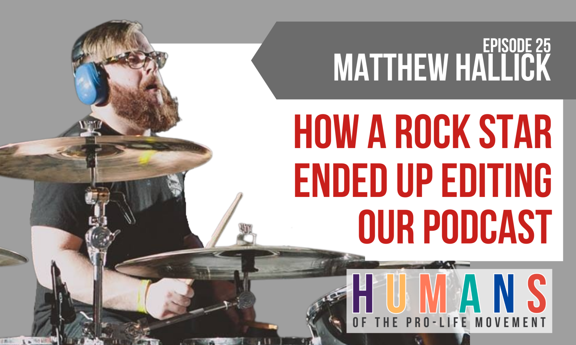 HPLM 25: How a Rock Star Ended Up Editing Our Podcast | Matthew Hallick ...
